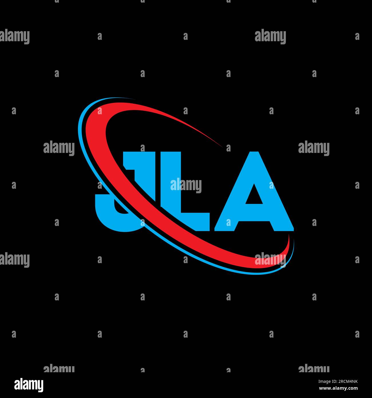 JLA logo. JLA letter. JLA letter logo design. Initials JLA logo linked ...