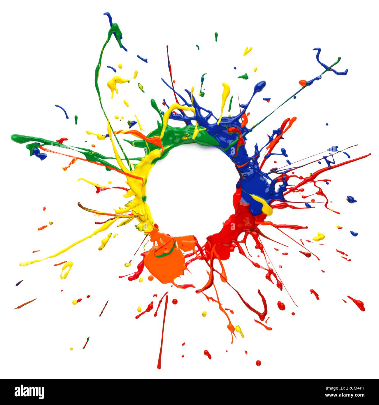 Colorful Paint Splash