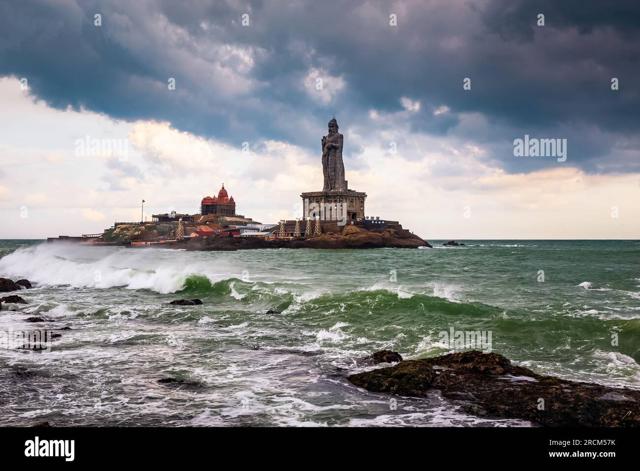 Kanyakumari beach Tamilnadu, South India, is a scenic destination that ...