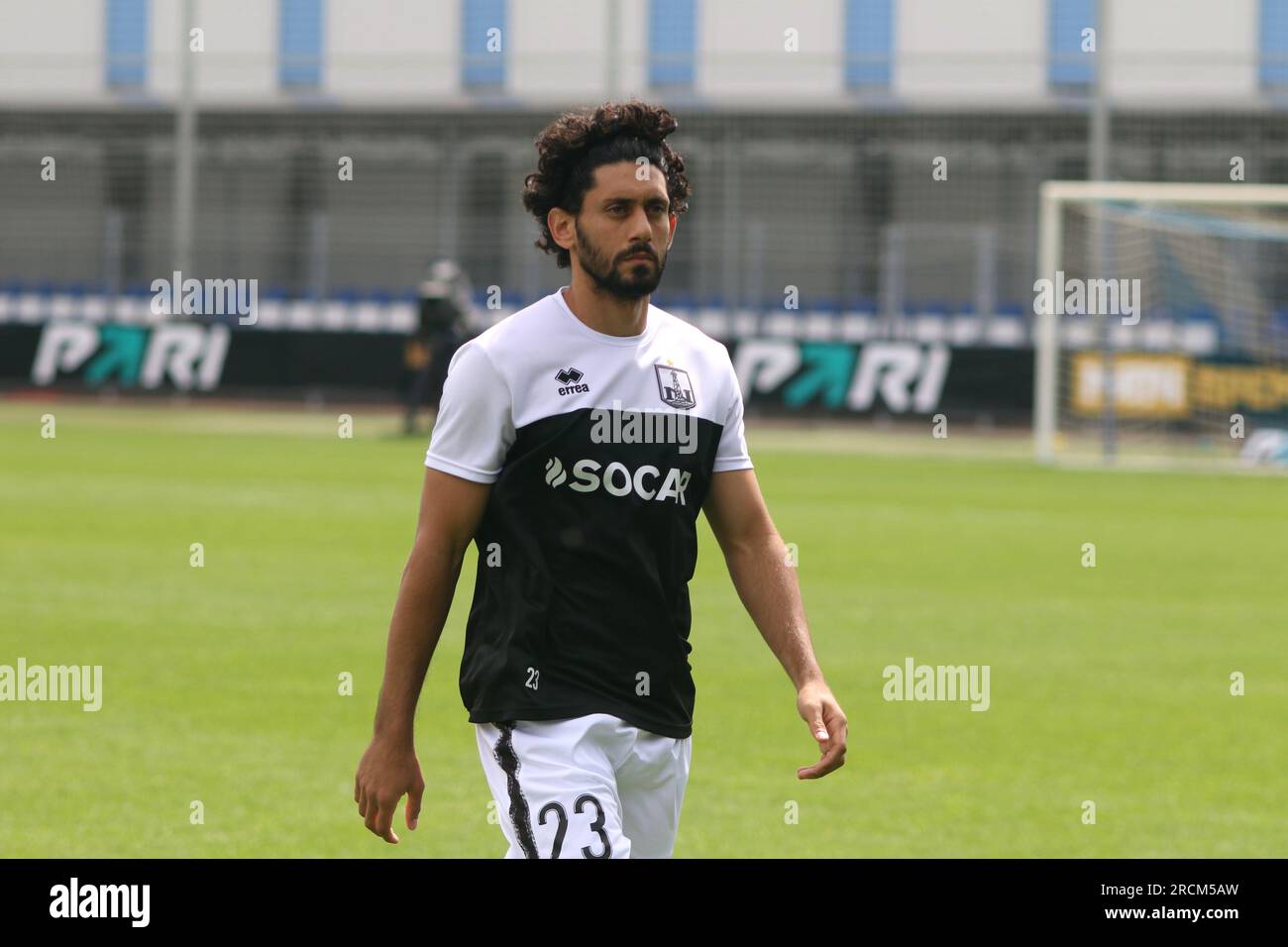 Ataa Jaber (23) of Neftci in action during the Pari Premier Cup ...