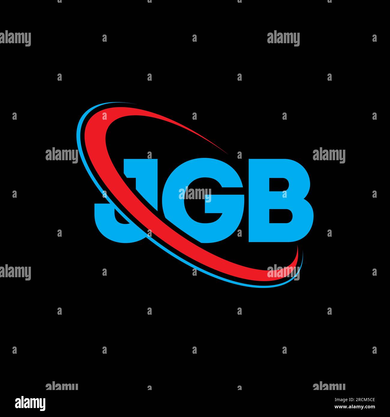 JGB logo. JGB letter. JGB letter logo design. Initials JGB logo linked ...