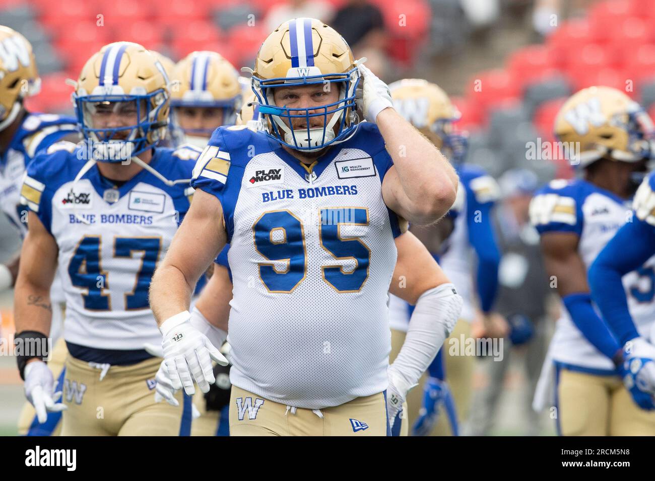 Blue bombers stadium hi-res stock photography and images - Alamy