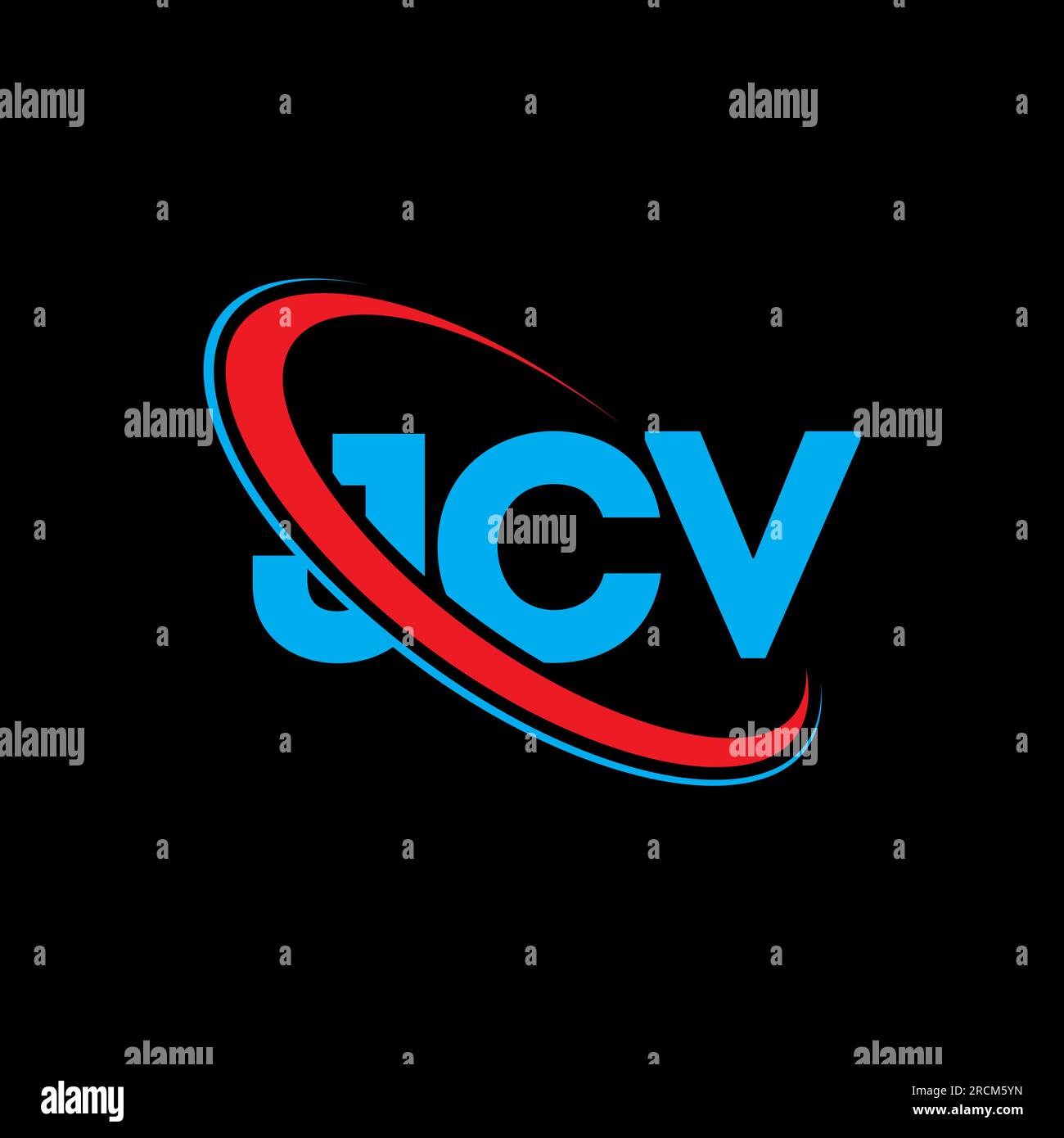 JCV logo. JCV letter. JCV letter logo design. Initials JCV logo linked ...