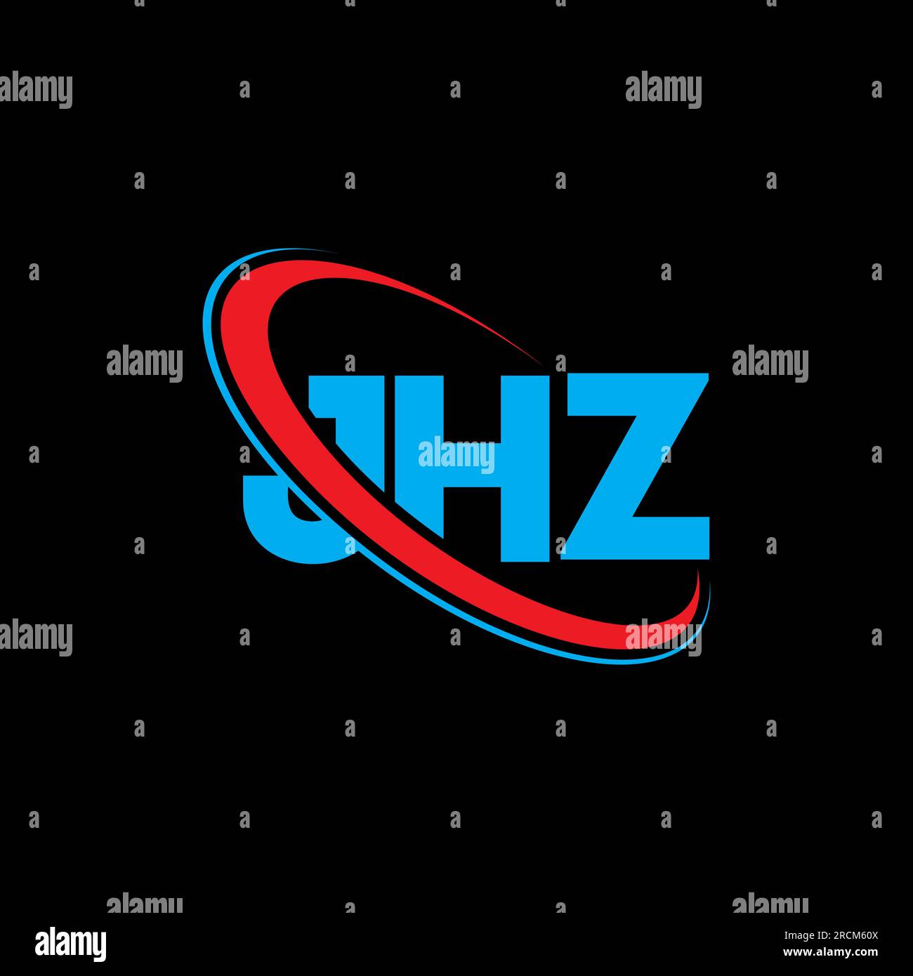 JHZ logo. JHZ letter. JHZ letter logo design. Initials JHZ logo linked ...