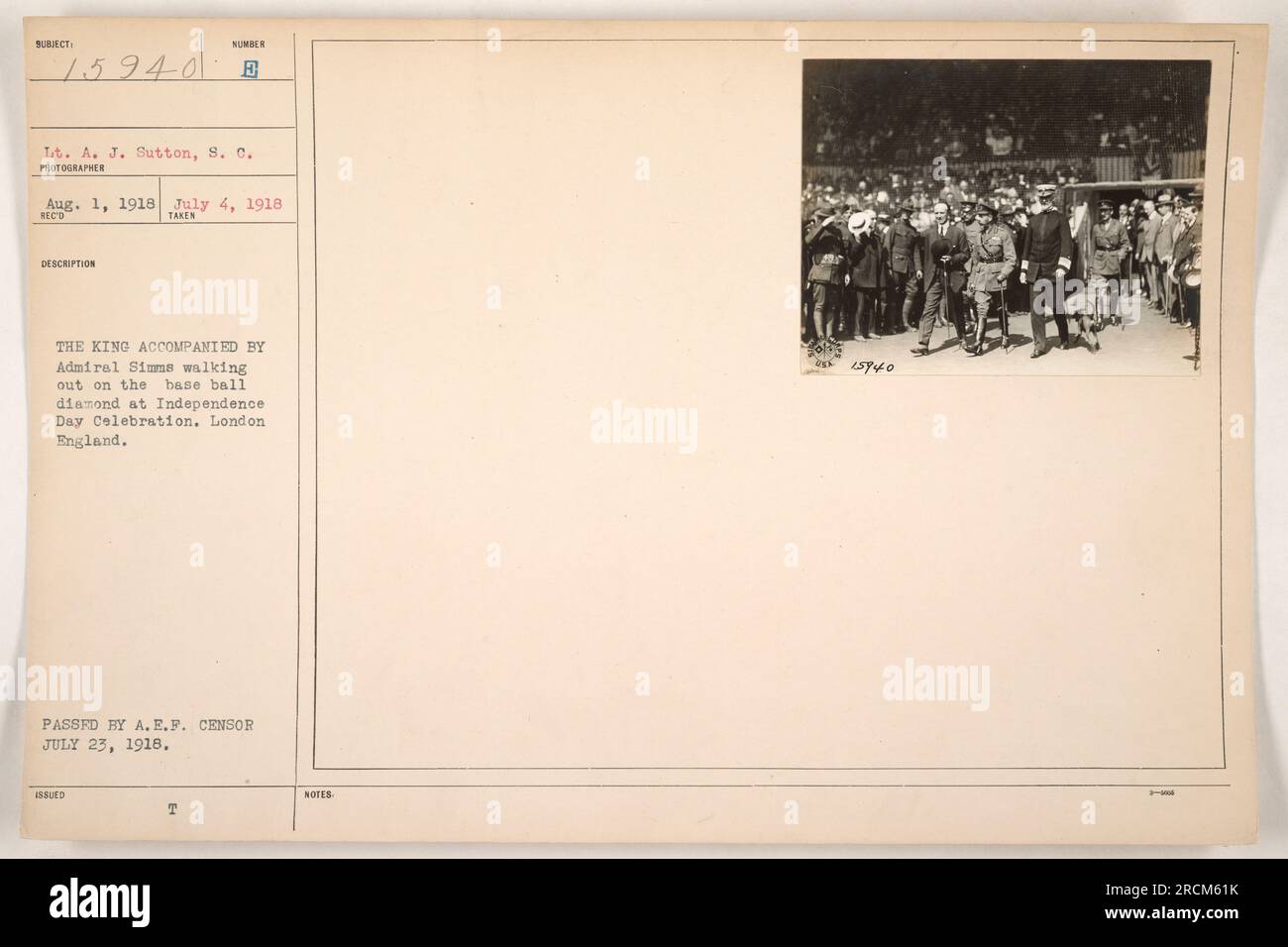 Lt sutton photographs hi-res stock photography and images - Alamy