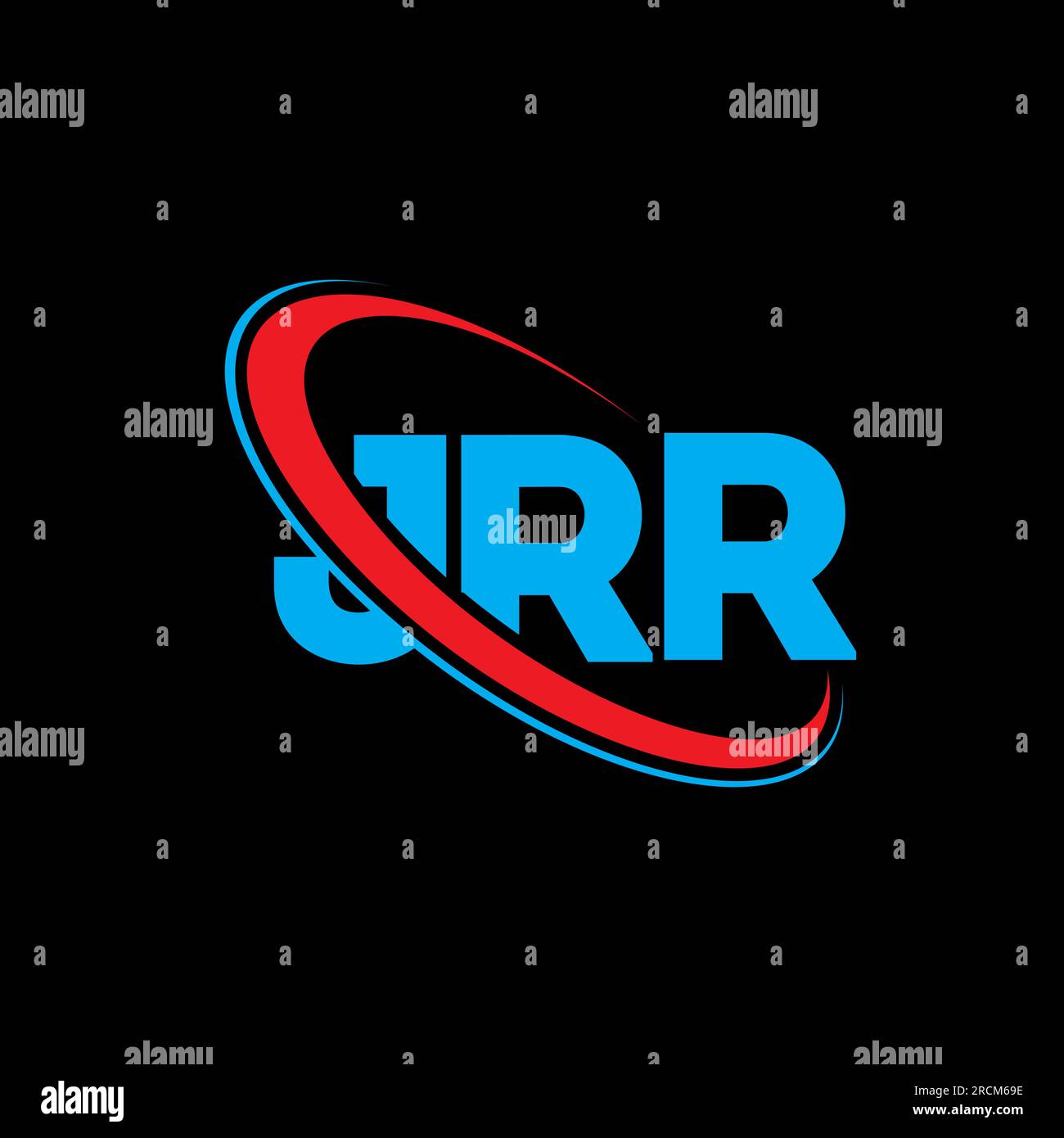 JRR logo. JRR letter. JRR letter logo design. Initials JRR logo linked ...