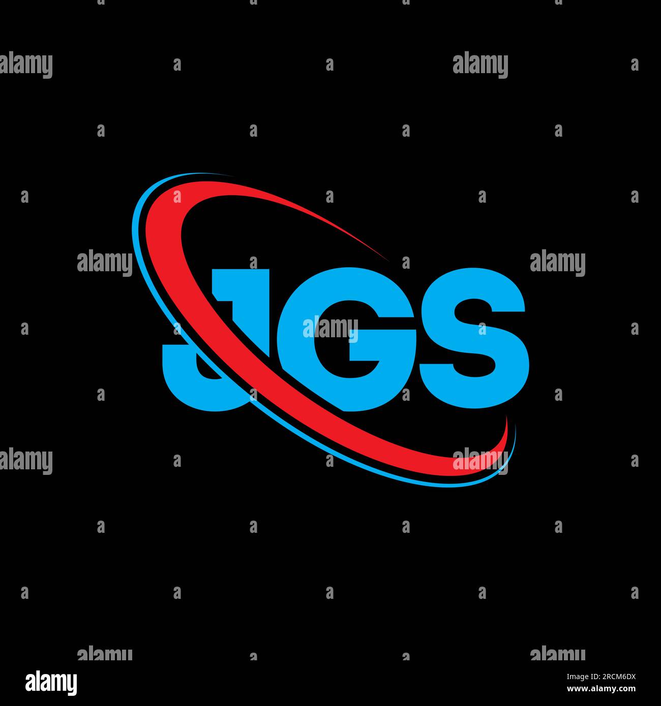 JGS logo. JGS letter. JGS letter logo design. Initials JGS logo linked ...