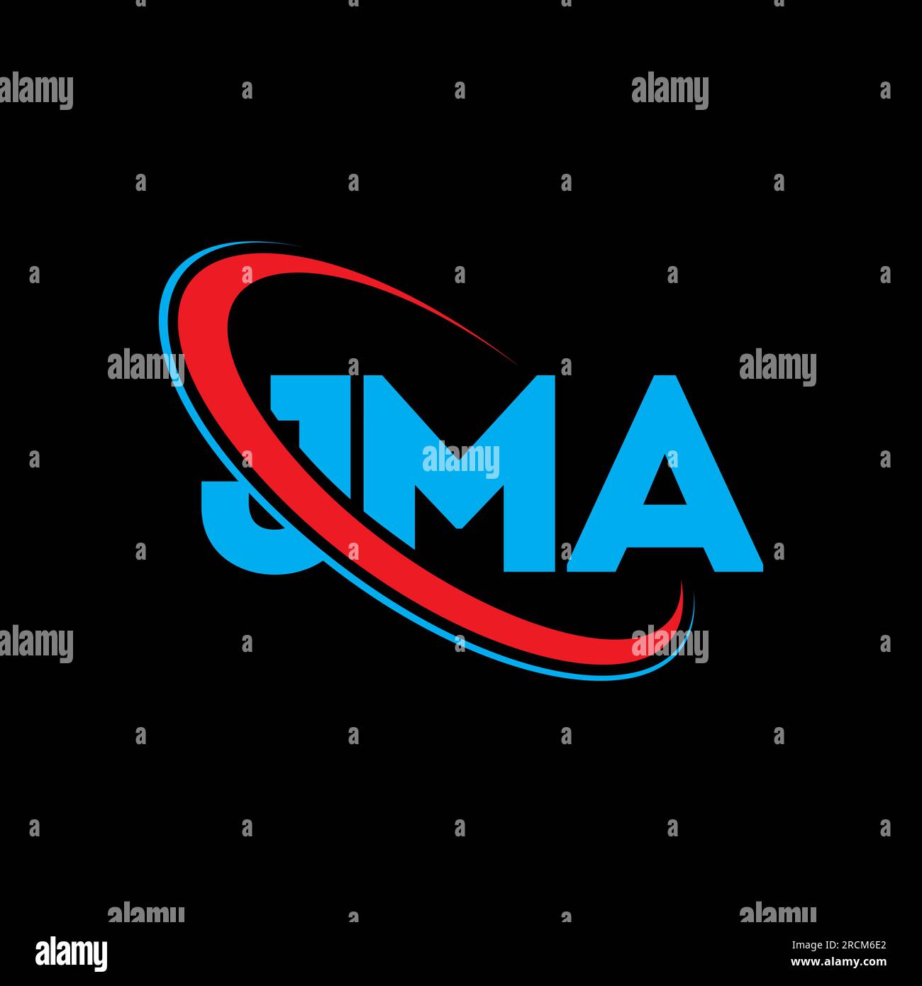JMA logo. JMA letter. JMA letter logo design. Initials JMA logo linked ...
