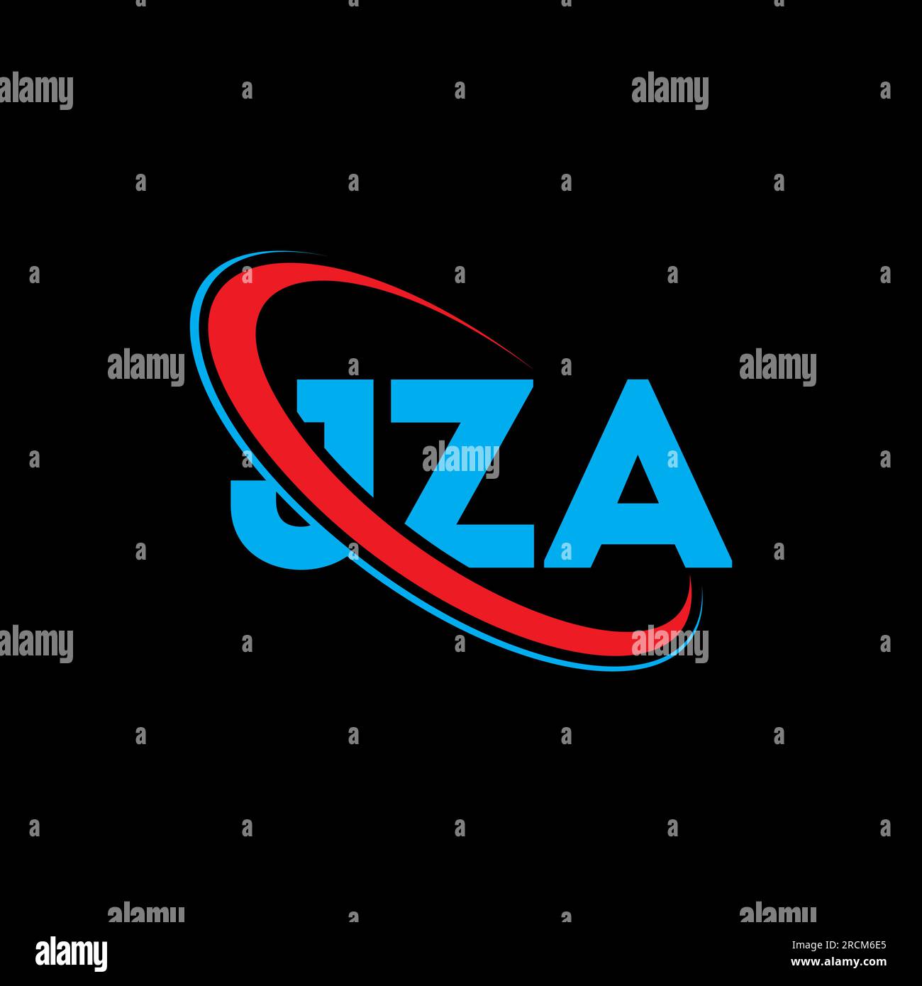 JZA logo. JZA letter. JZA letter logo design. Initials JZA logo linked ...