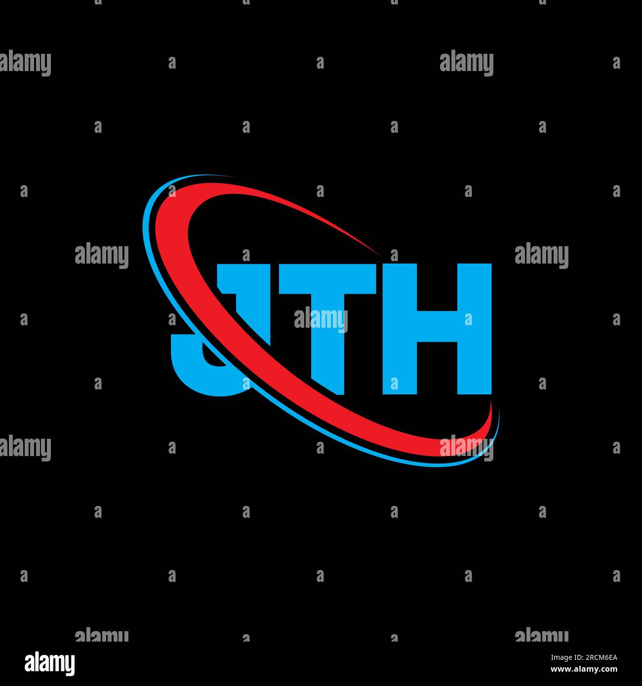 JTH logo. JTH letter. JTH letter logo design. Initials JTH logo linked ...