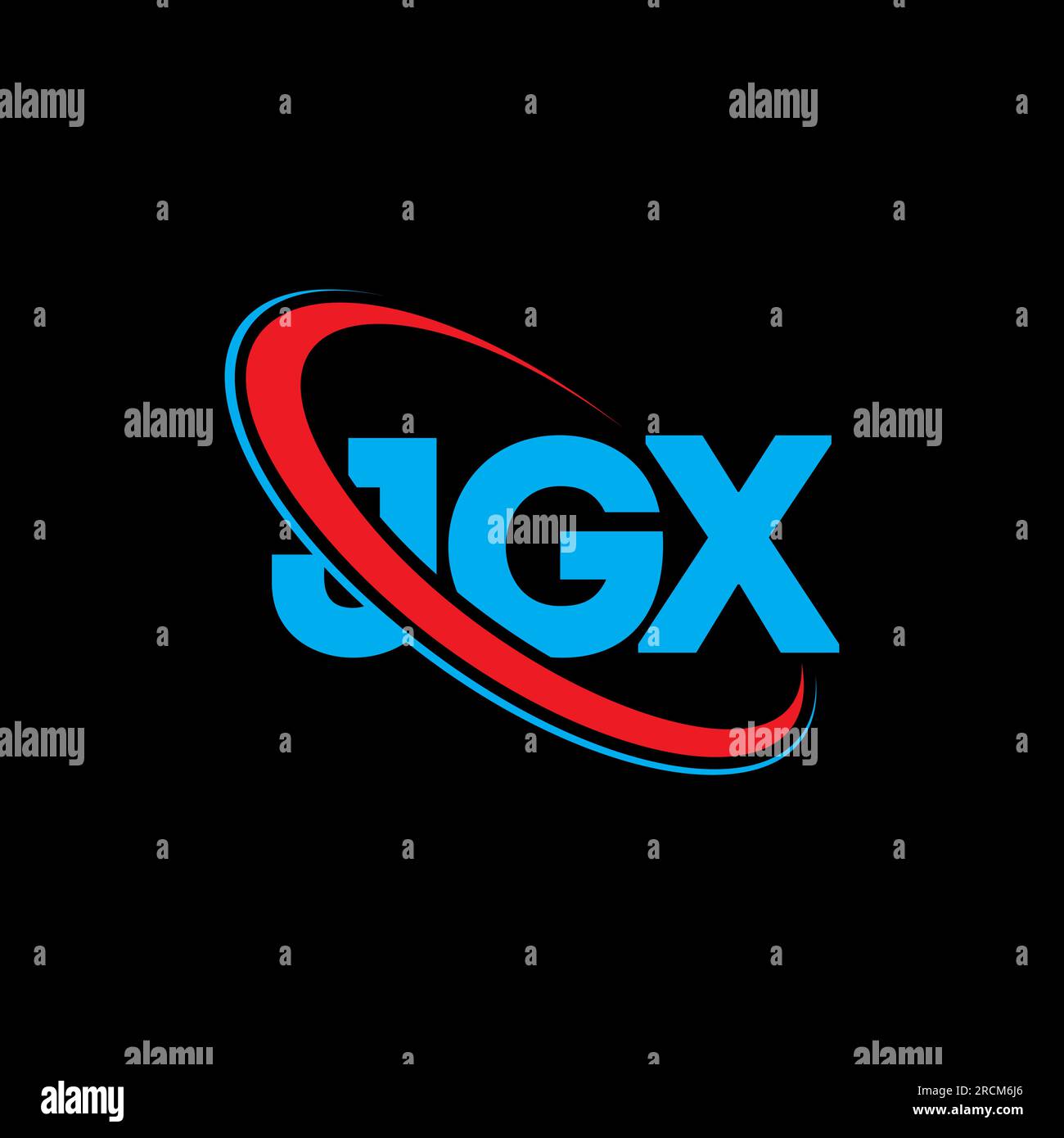 JGX logo. JGX letter. JGX letter logo design. Initials JGX logo linked ...