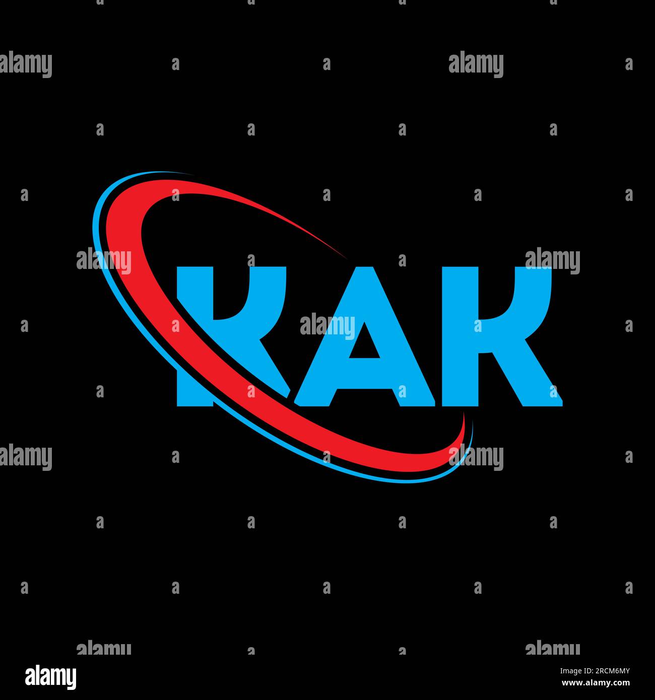 KAK logo. KAK letter. KAK letter logo design. Initials KAK logo linked ...
