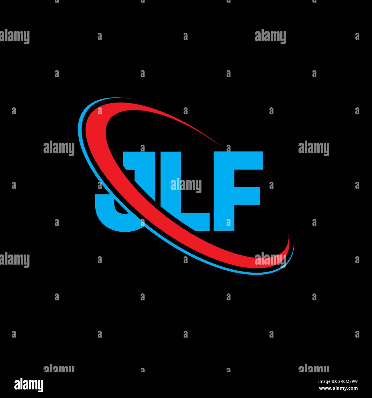 Jlf Logo Letter Jlf Law Firm Logo Design Stock Vector (Royalty Free