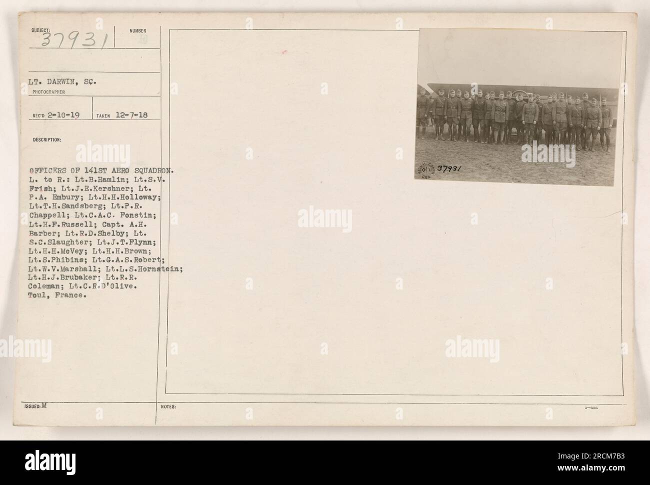 Lt p a embury hi-res stock photography and images - Alamy