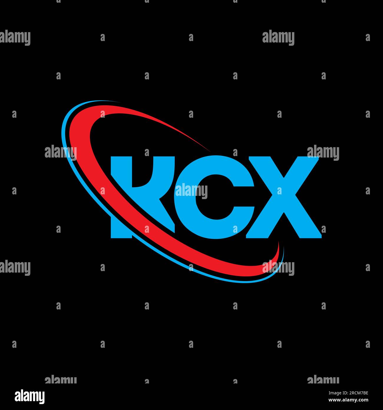 KCX logo. KCX letter. KCX letter logo design. Initials KCX logo linked ...