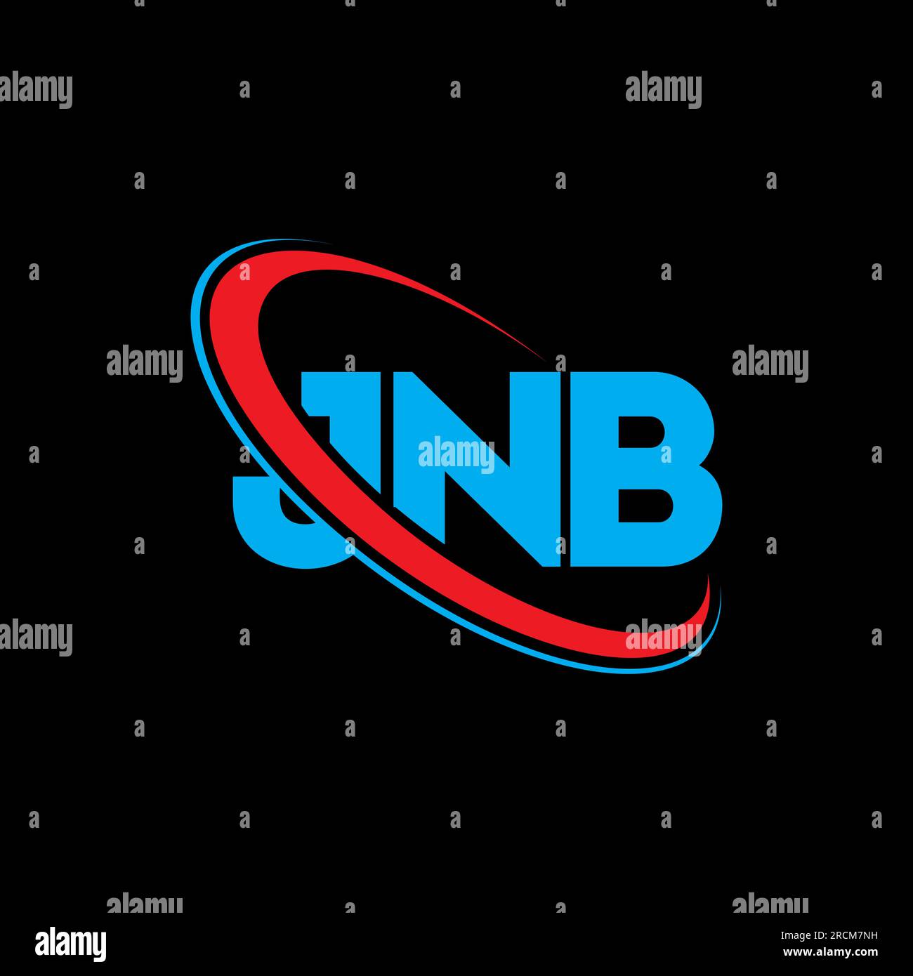 JNB logo. JNB letter. JNB letter logo design. Initials JNB logo linked ...