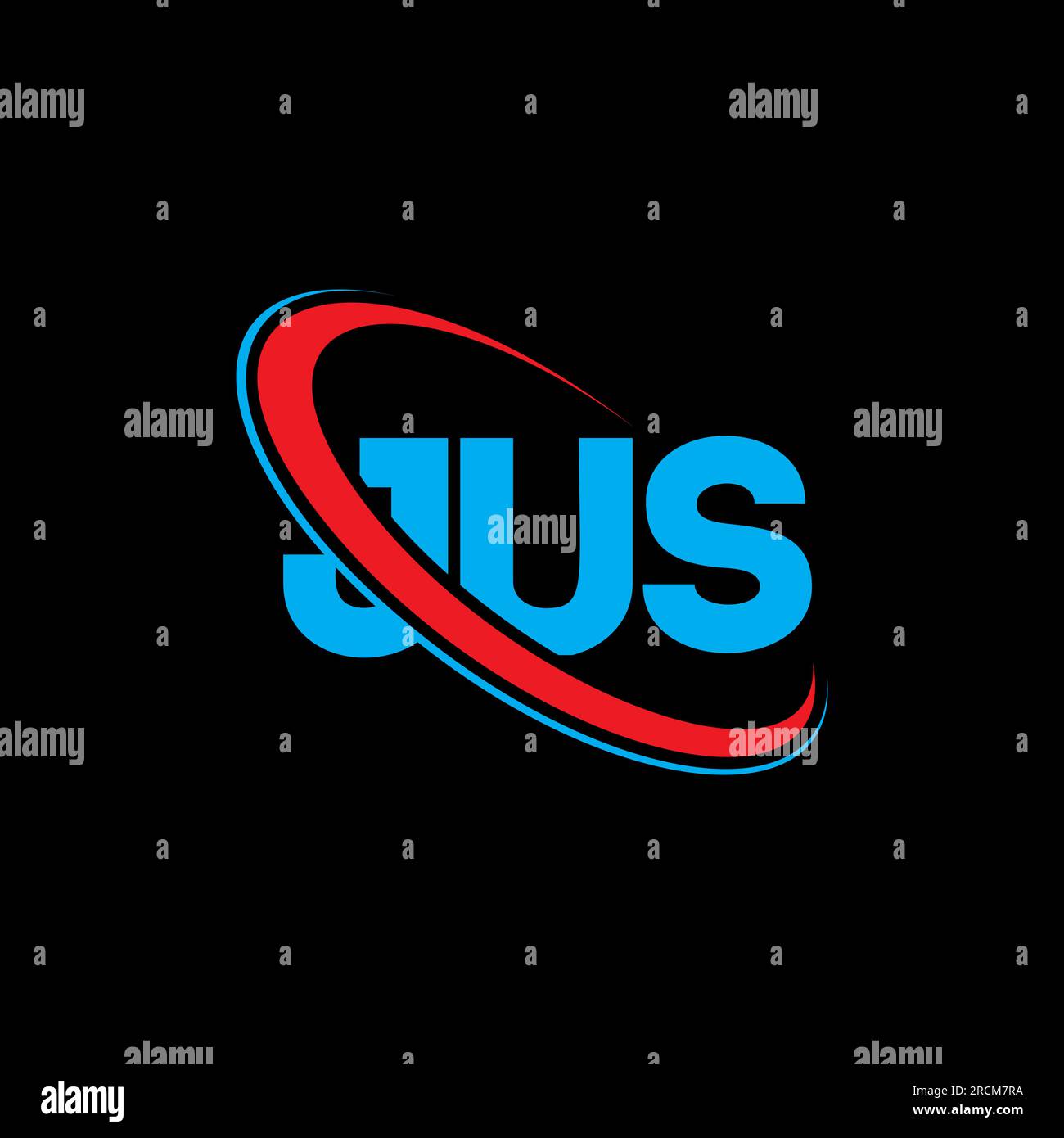 JUS logo. JUS letter. JUS letter logo design. Initials JUS logo linked ...