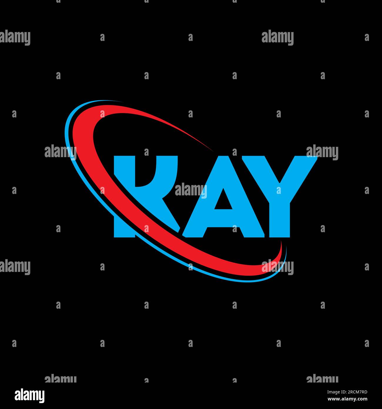 KAY logo. KAY letter. KAY letter logo design. Initials KAY logo linked ...