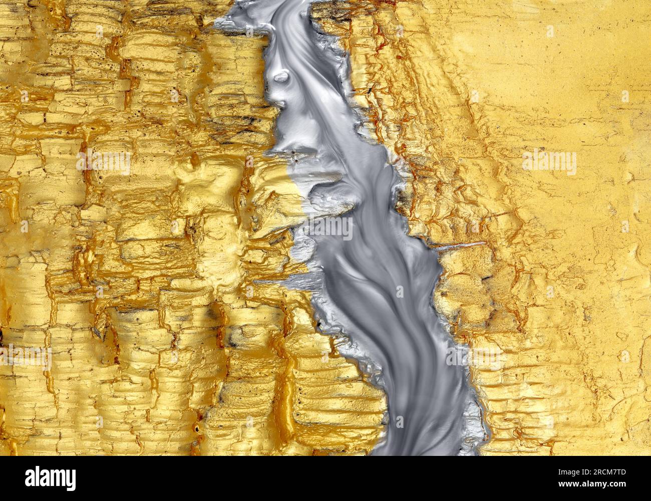 Gold and silver paint hi-res stock photography and images - Alamy