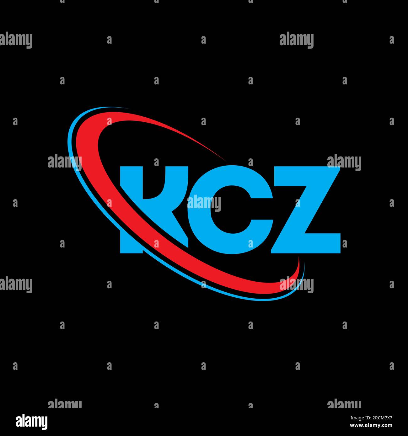 Kcz logo design hi-res stock photography and images - Alamy