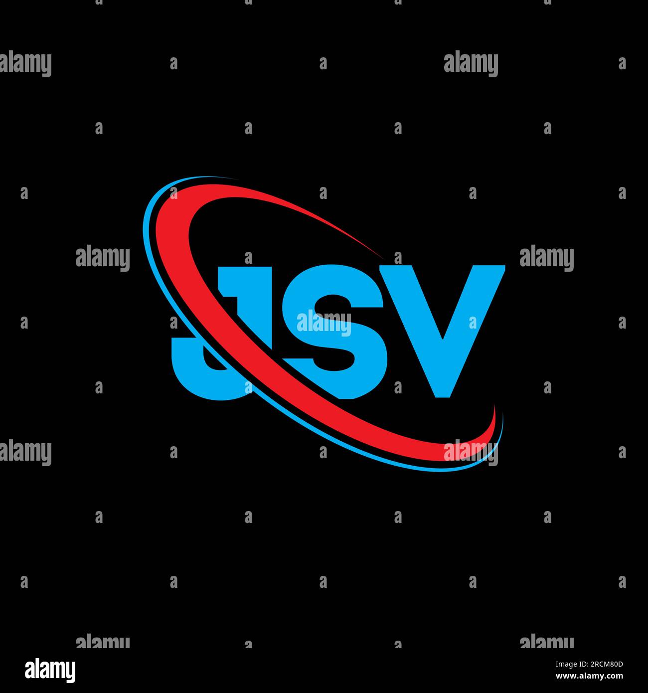 JSV logo. JSV letter. JSV letter logo design. Initials JSV logo linked ...