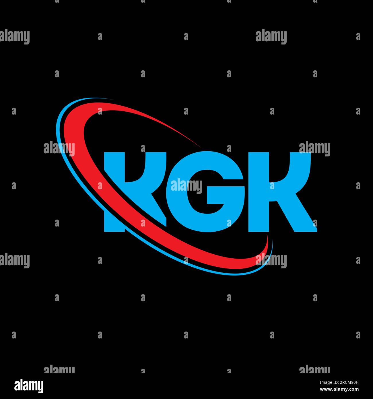 KGK logo. KGK letter. KGK letter logo design. Initials KGK logo linked ...