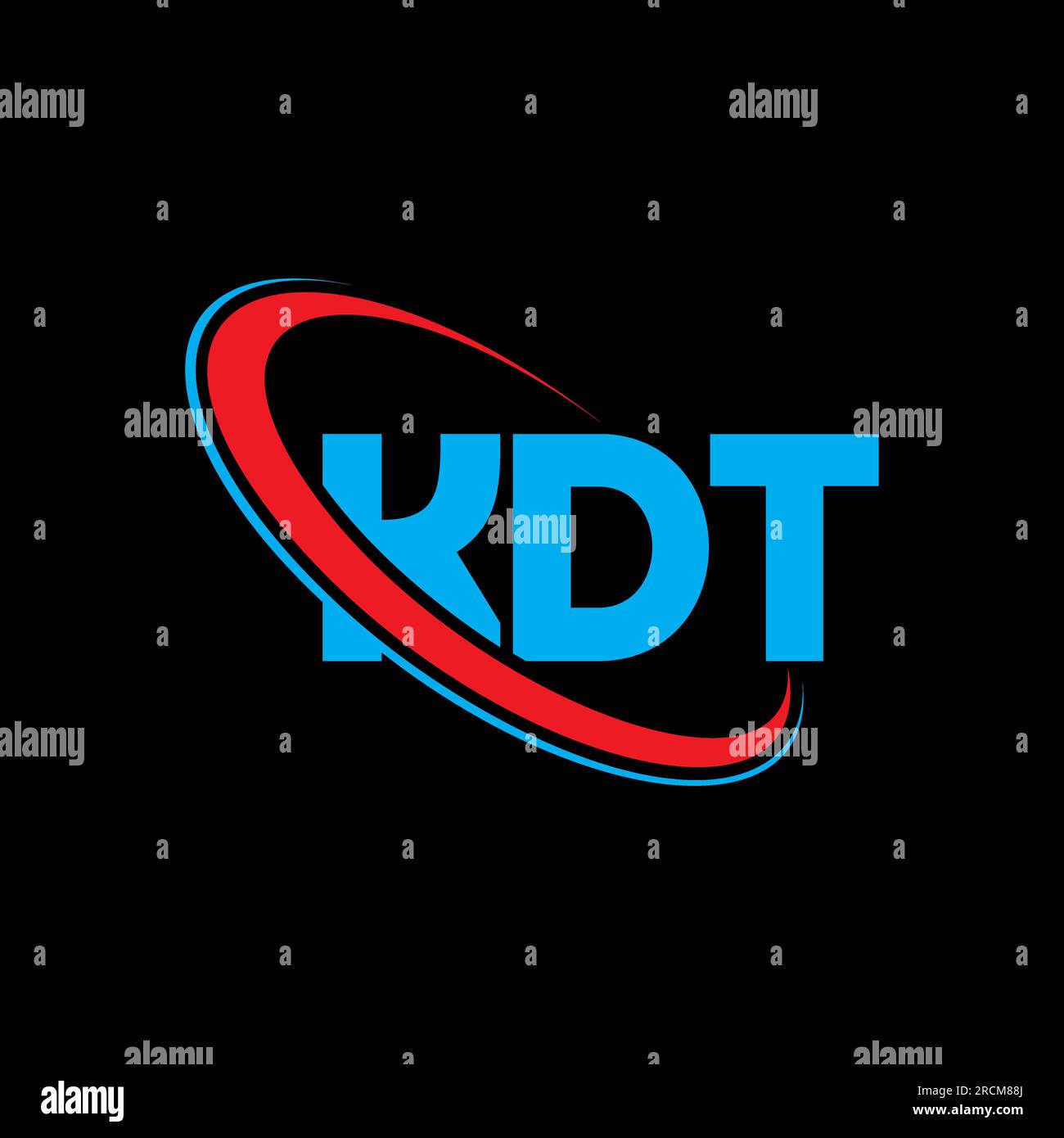 KDT logo. KDT letter. KDT letter logo design. Initials KDT logo linked with circle and uppercase ...