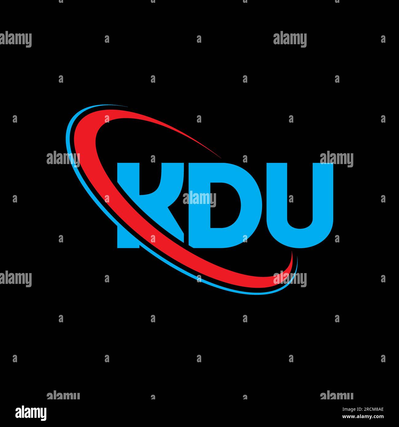 KDU logo. KDU letter. KDU letter logo design. Initials KDU logo linked ...