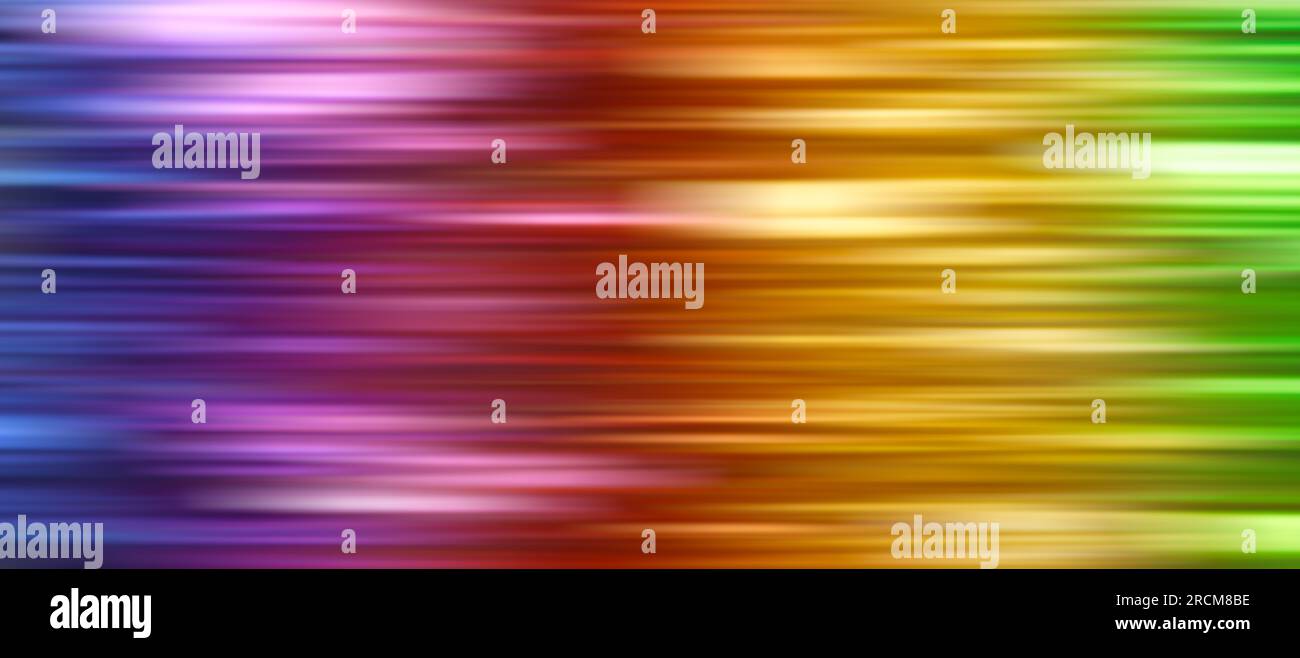 Abstract rainbow color background with horizontal lines in colorful ...