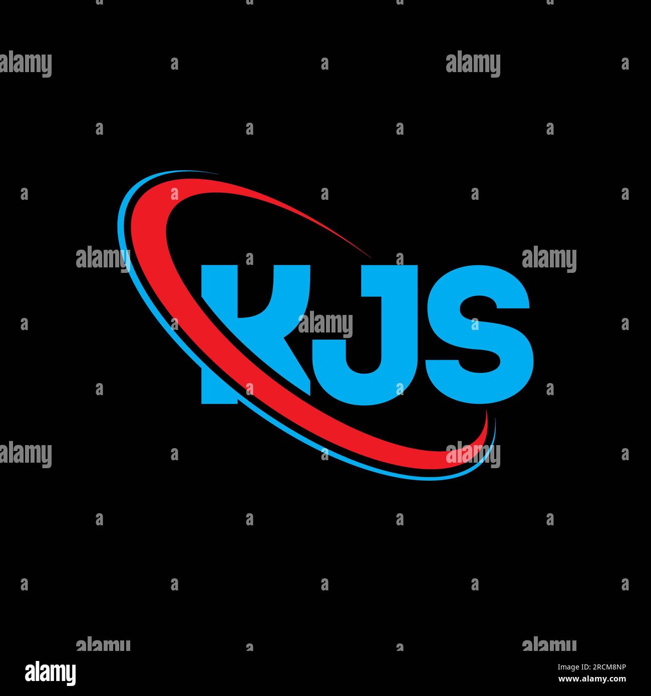 Kjs Logo Kjs Letter Kjs Letter Logo Design Initials Kjs Logo Linked With Circle And Uppercase