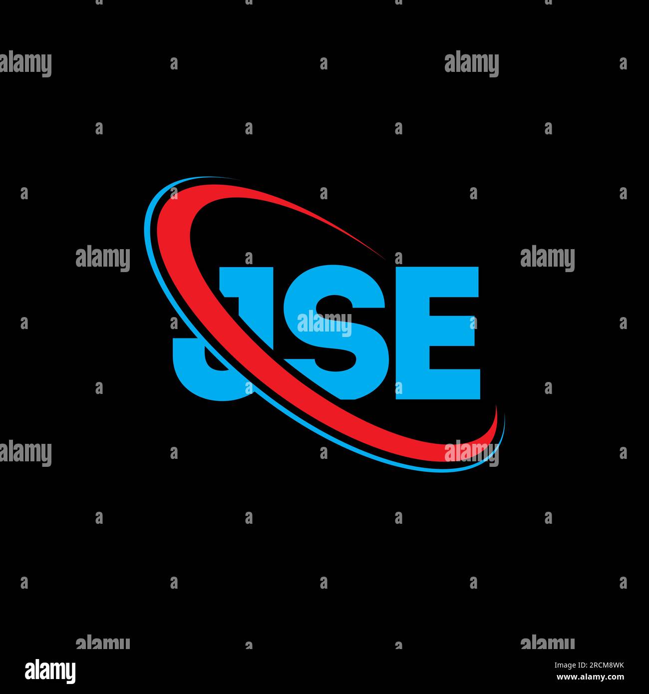 JSE logo. JSE letter. JSE letter logo design. Initials JSE logo linked ...
