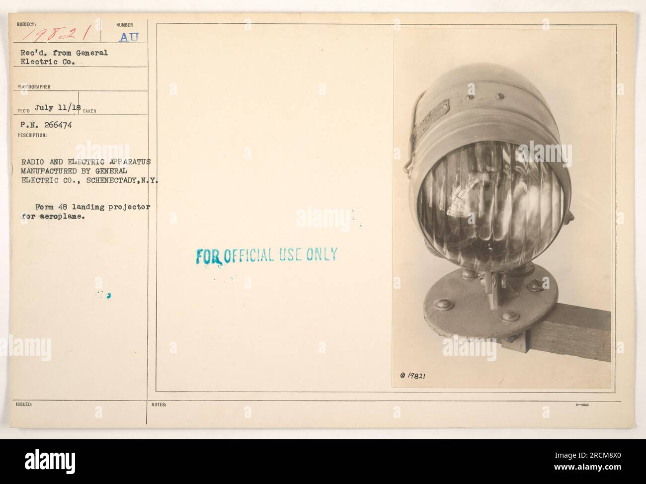 Image shows a radio and electric apparatus manufactured by General ...