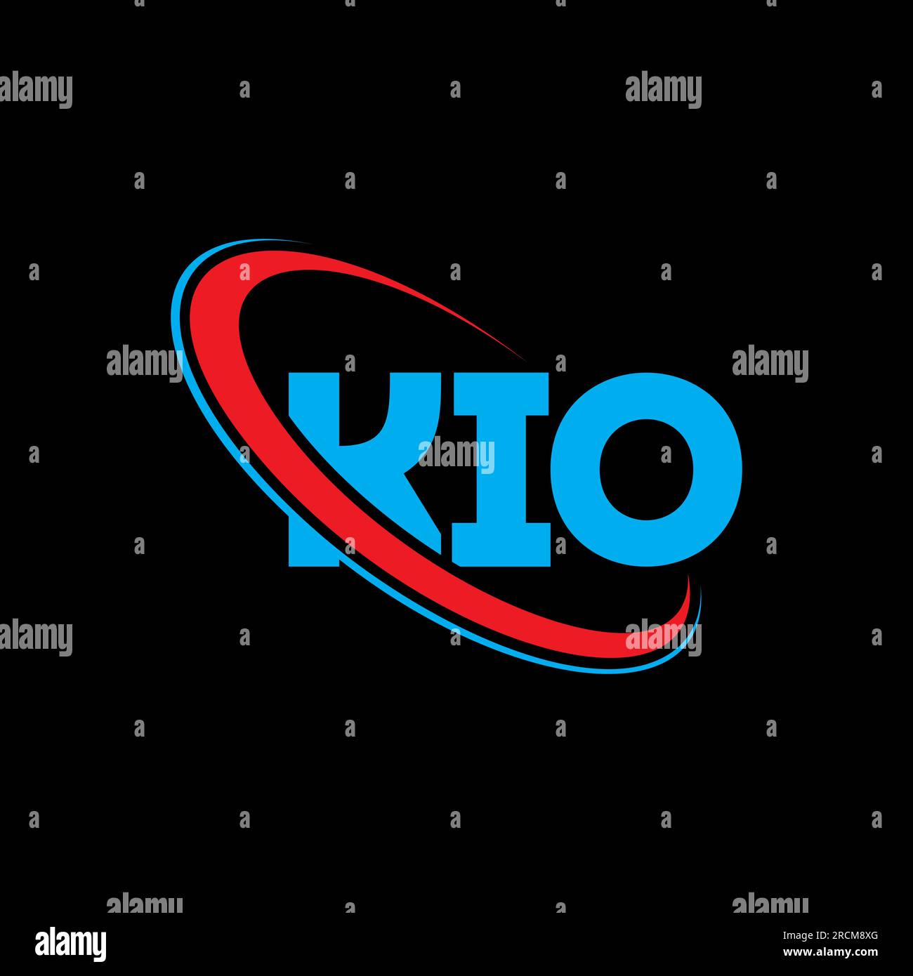 Kio logo design hi-res stock photography and images - Alamy