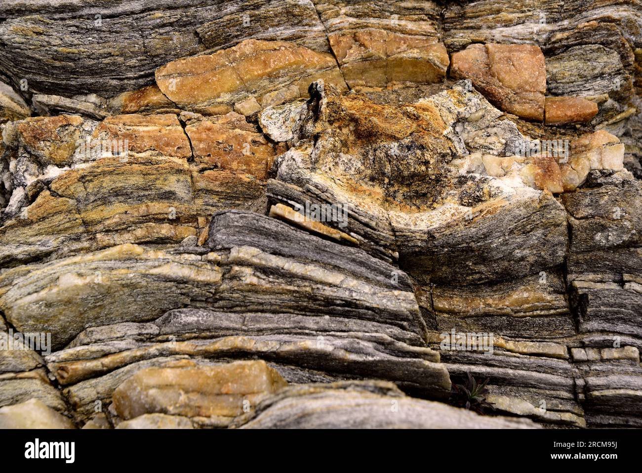 Rock extracts from the earth's crust Stock Photo - Alamy