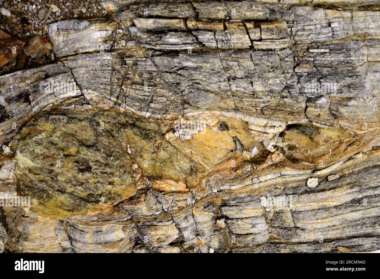 Geology; strange rock formations in the earth's crust Stock Photo - Alamy