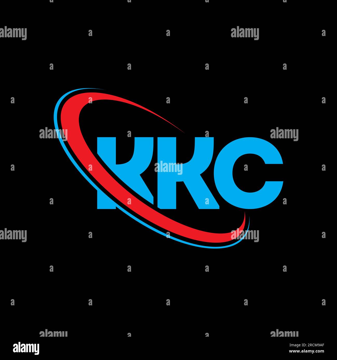 KKC logo. KKC letter. KKC letter logo design. Initials KKC logo linked ...