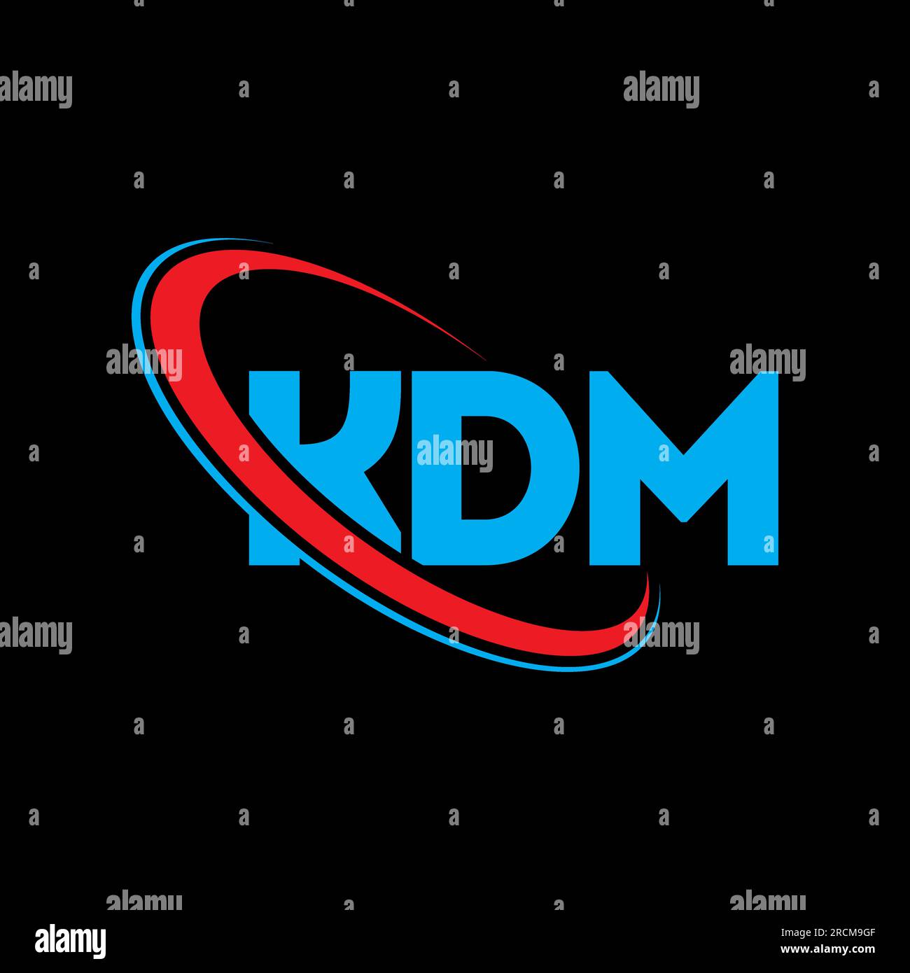 KDM logo. KDM letter. KDM letter logo design. Initials KDM logo linked ...