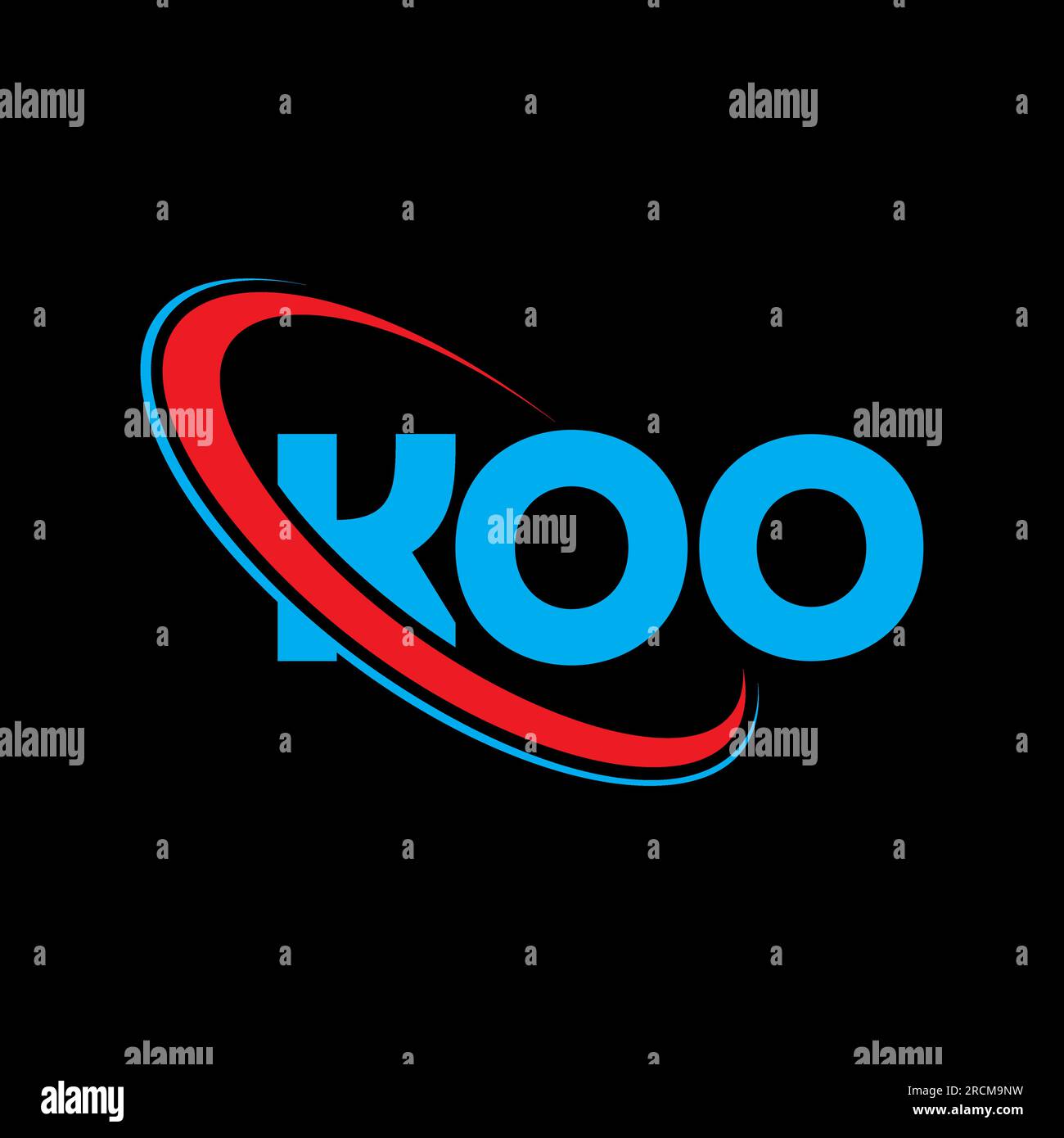 KOO logo. KOO letter. KOO letter logo design. Initials KOO logo linked ...