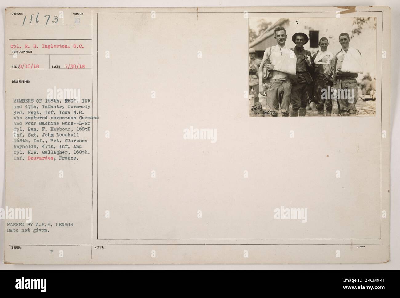 Ground troops from the 168th Infantry Regiment and the 47th Infantry ...