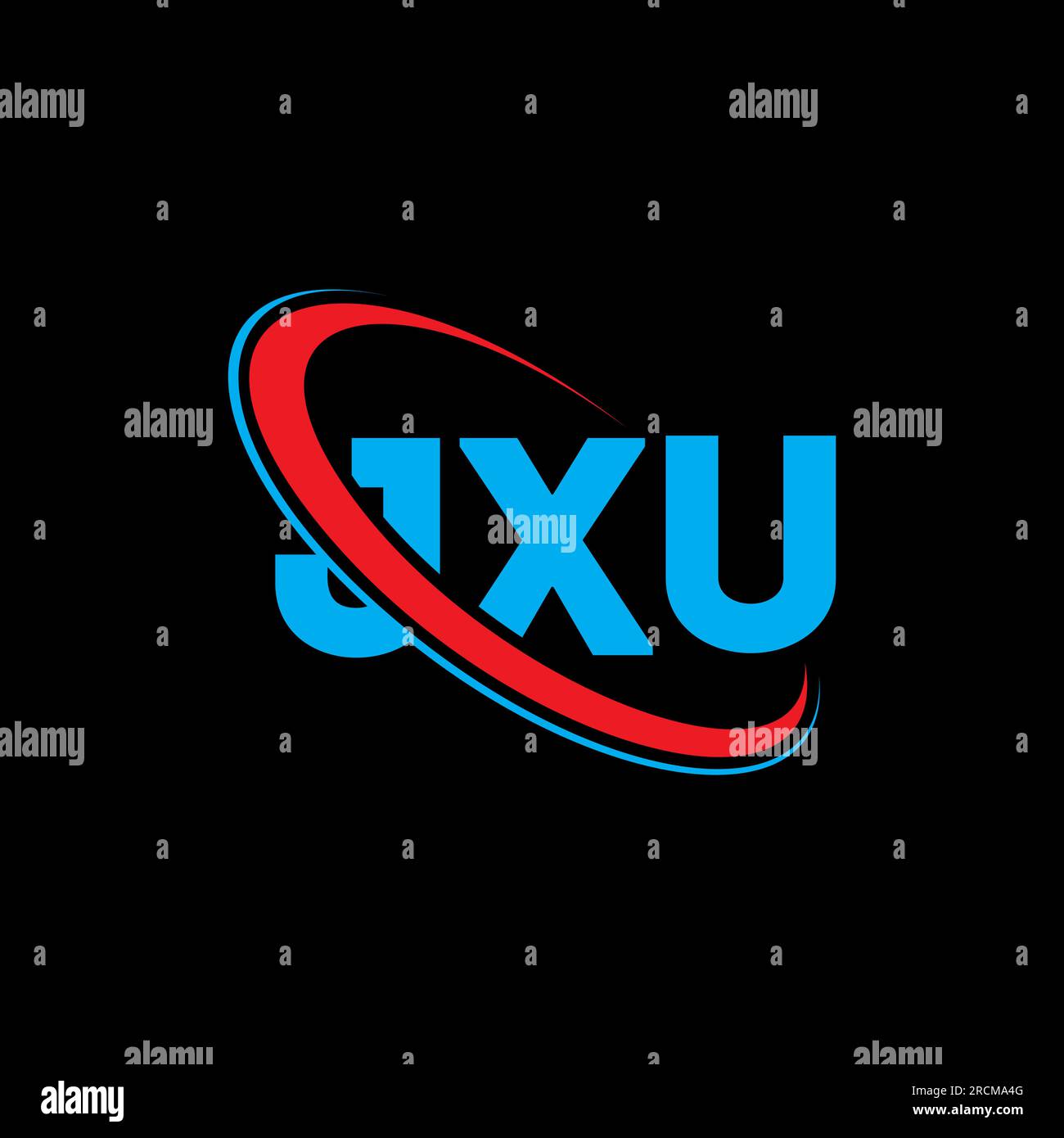 Jxu monogram hi-res stock photography and images - Alamy
