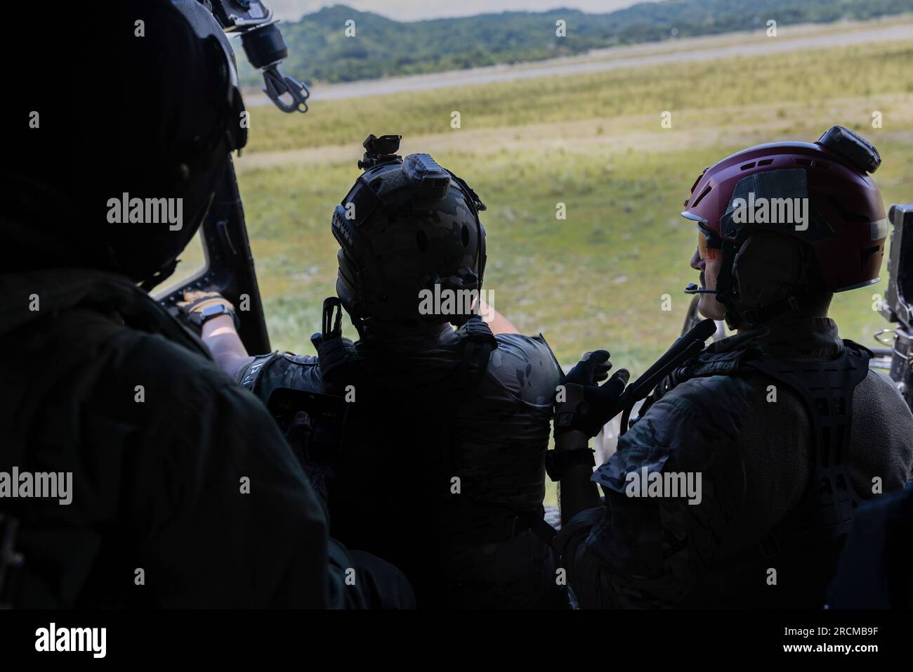 U.S. Air Force Master Sgt. Robert Trubee, left, and U.S. Air Force ...