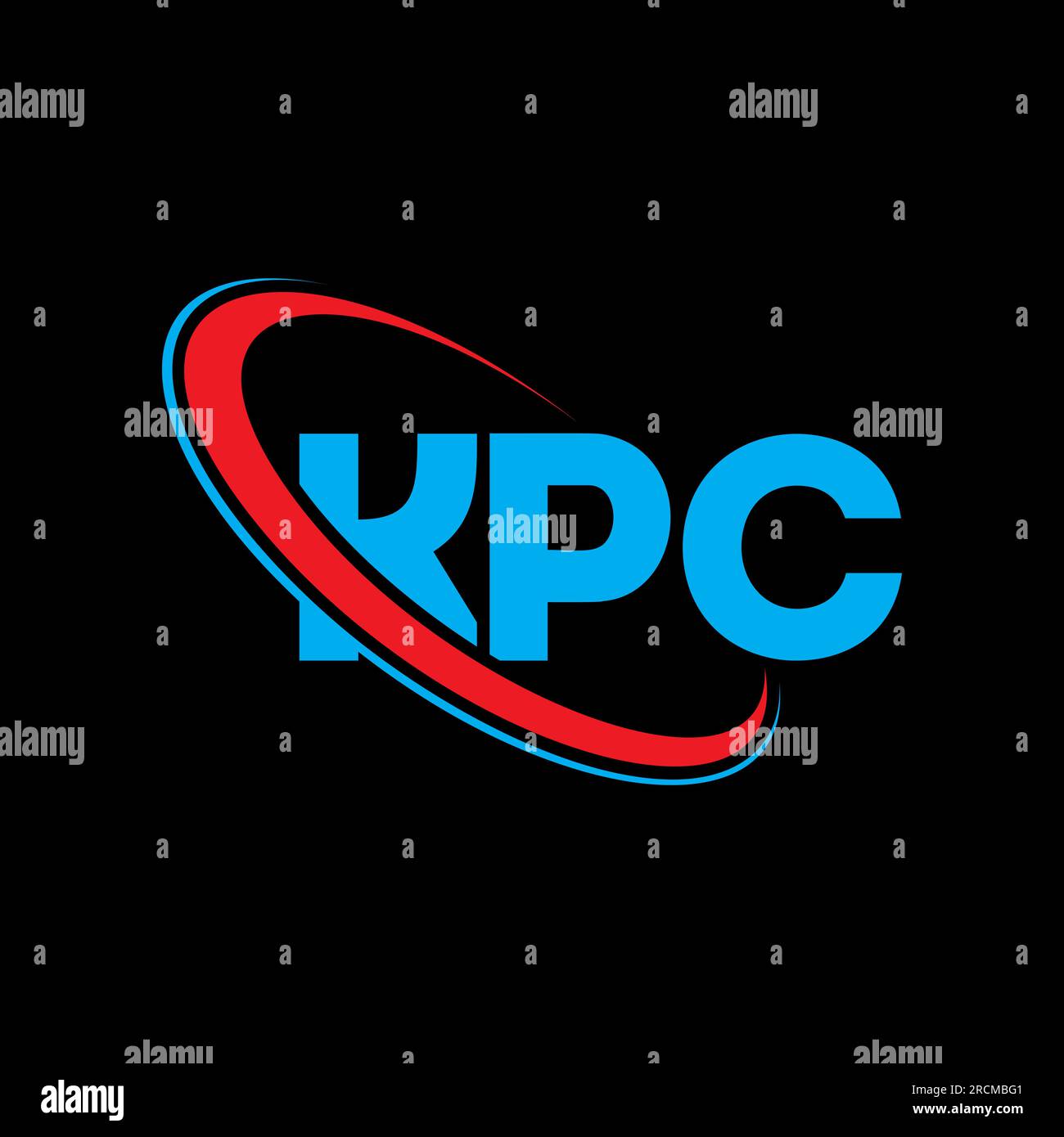 Kpc Logo Kpc Letter Kpc Letter Logo Design Initials Kpc Logo Linked With Circle And Uppercase