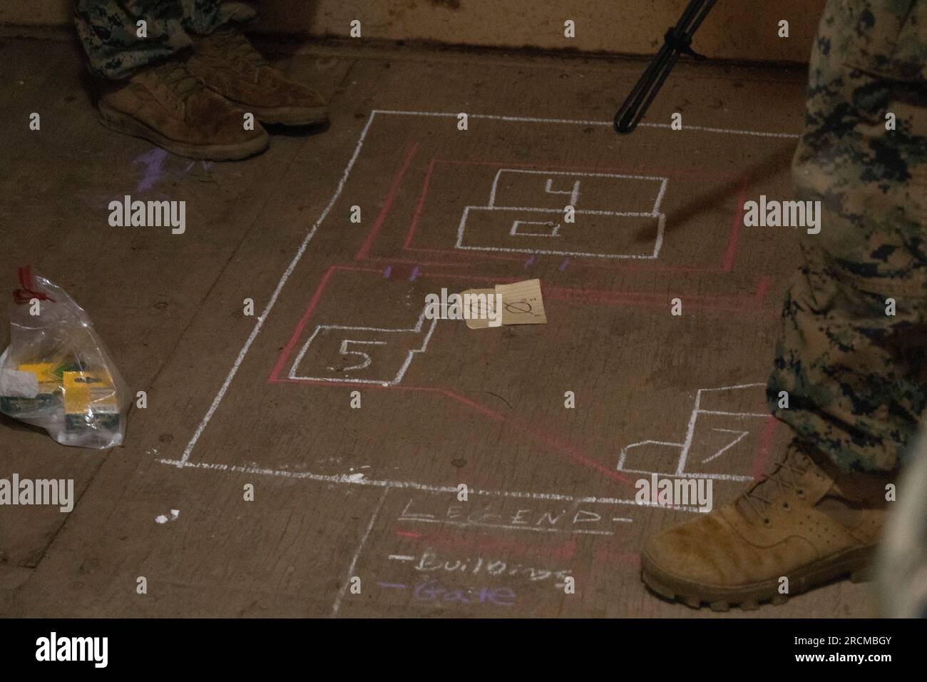 U.S. Marines with Advanced Infantry Training Battalion, School of ...