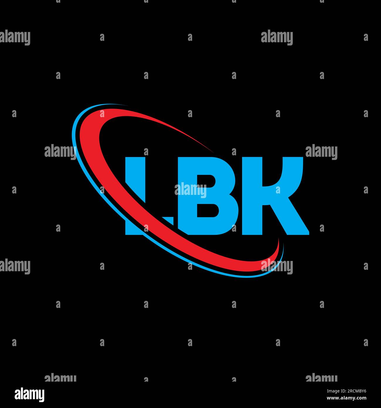 LBK logo. LBK letter. LBK letter logo design. Initials LBK logo linked ...