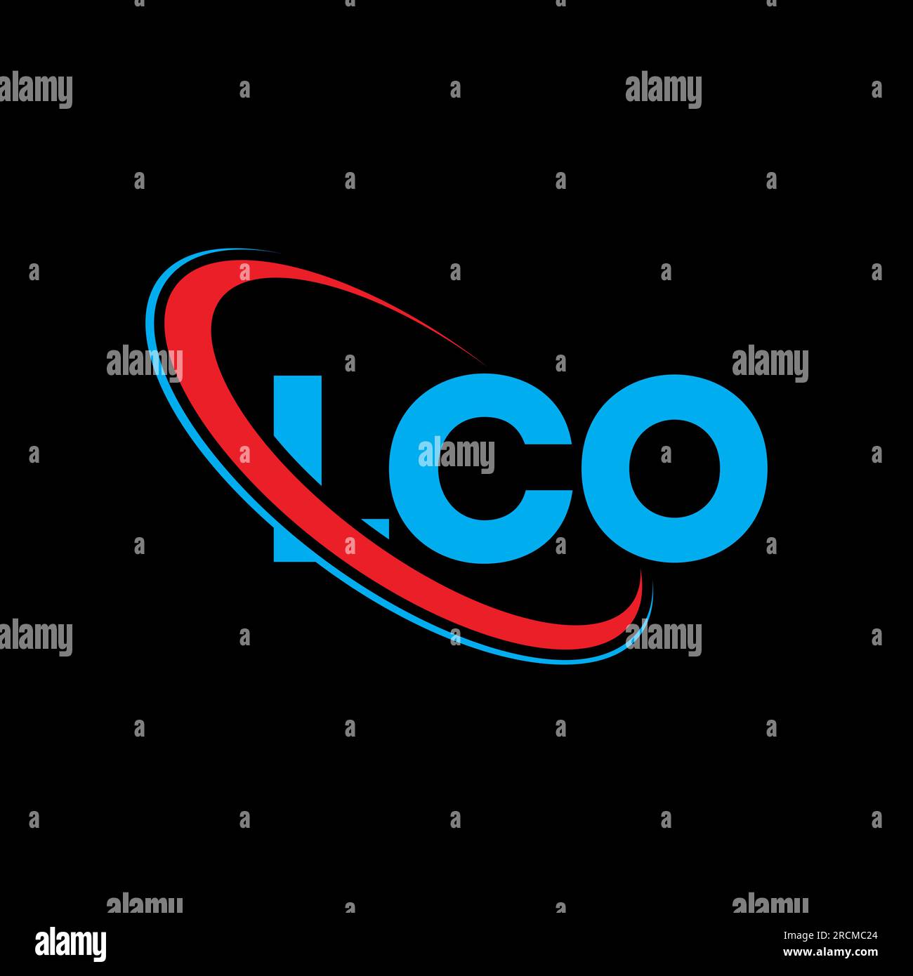 LCO logo. LCO letter. LCO letter logo design. Initials LCO logo linked ...