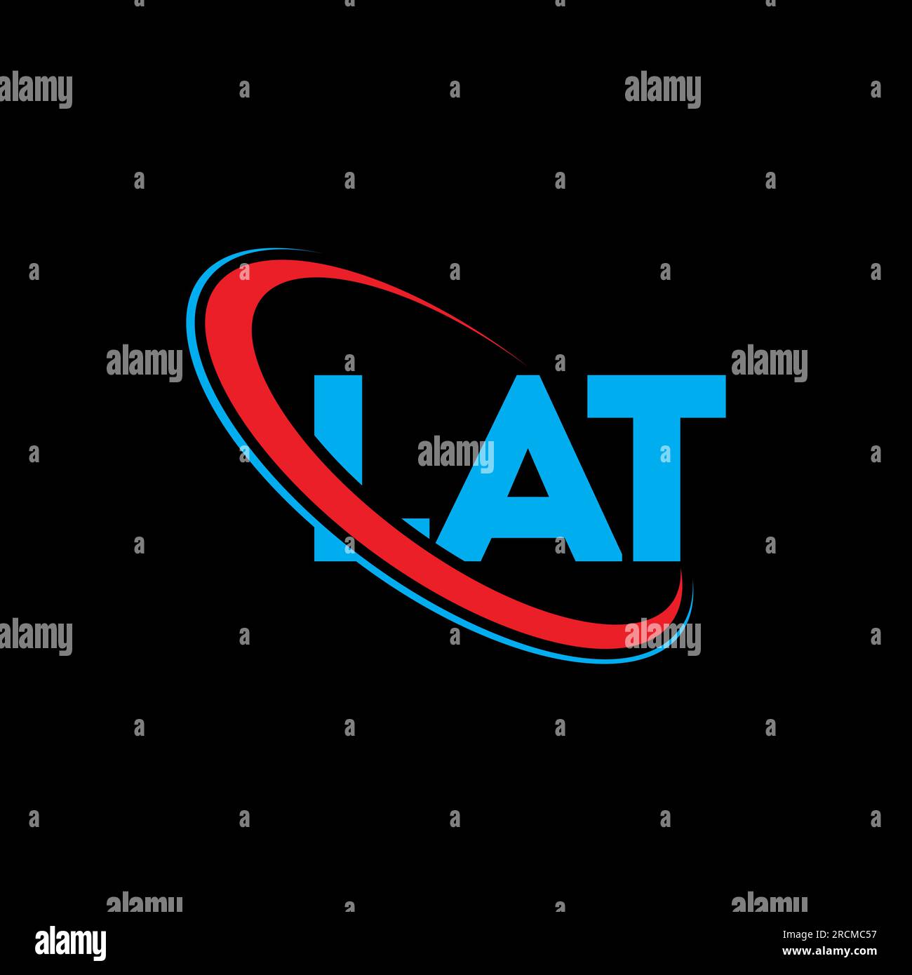 LAT logo. LAT letter. LAT letter logo design. Initials LAT logo linked ...