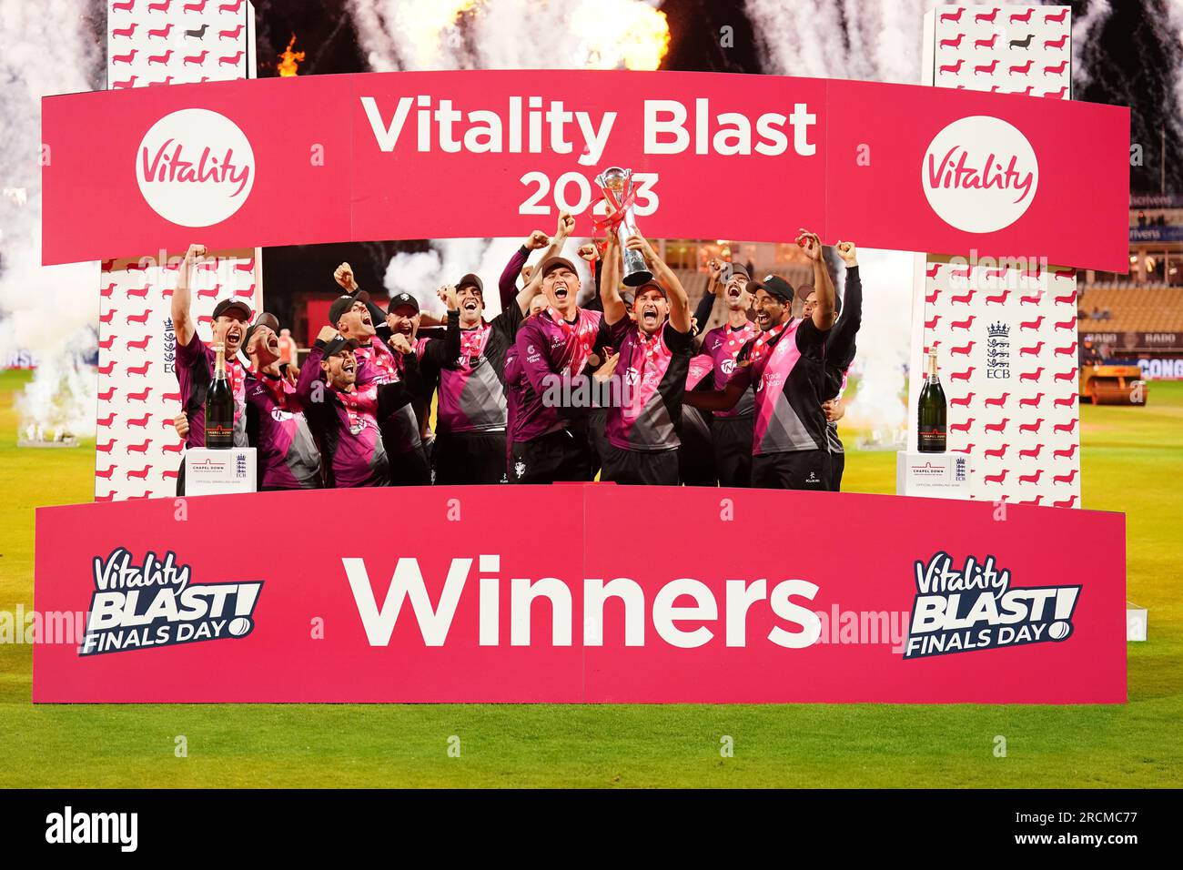 Somerset t20 blast 2023 trophy hi-res stock photography and images - Alamy
