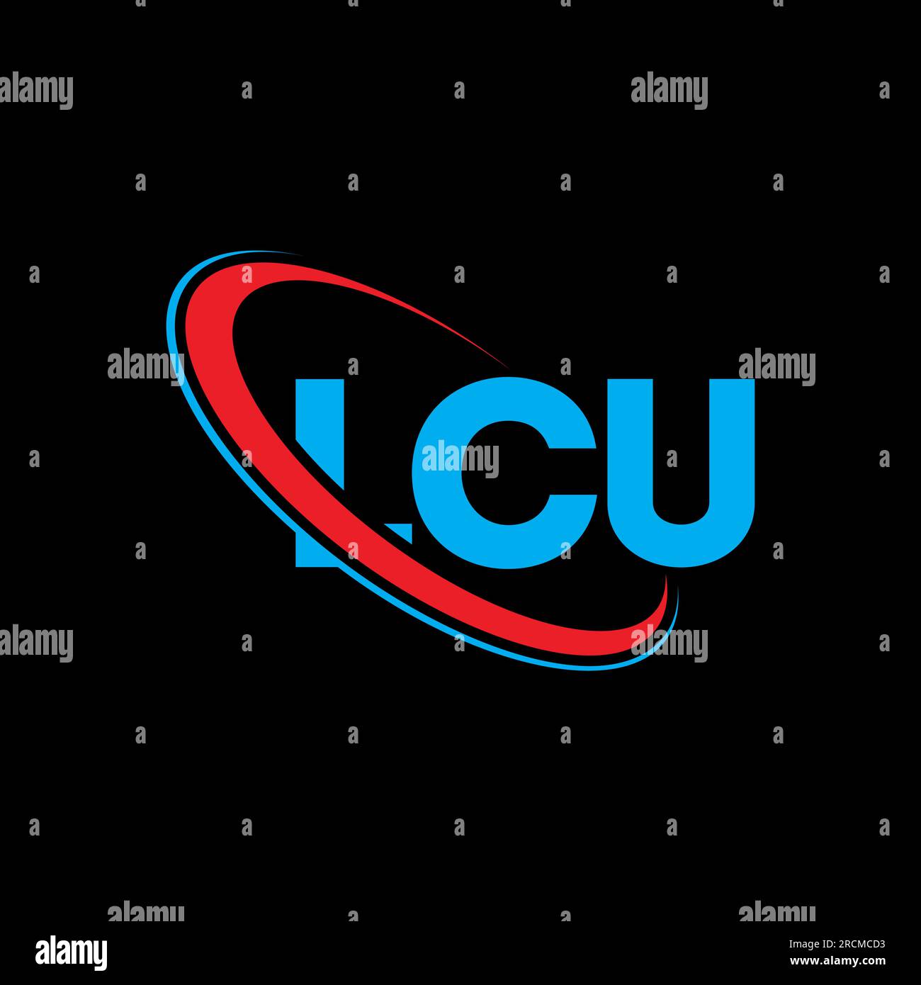LCU logo. LCU letter. LCU letter logo design. Initials LCU logo linked ...