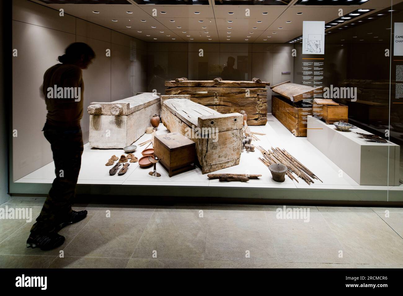 An intact tomb of the fifth dynasty, Egyptian museum (Museo Egizio ...