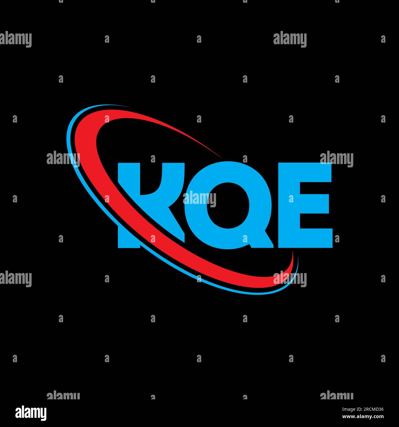 KQE logo. KQE letter. KQE letter logo design. Initials KQE logo linked ...